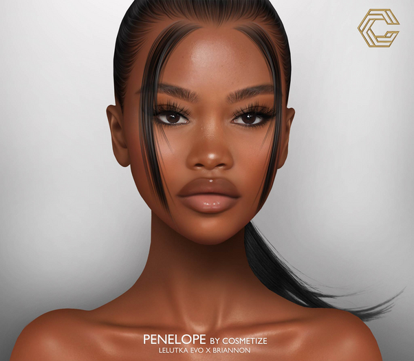 Second Life Marketplace - Cosmetize / Penelope Skin / Chocolate